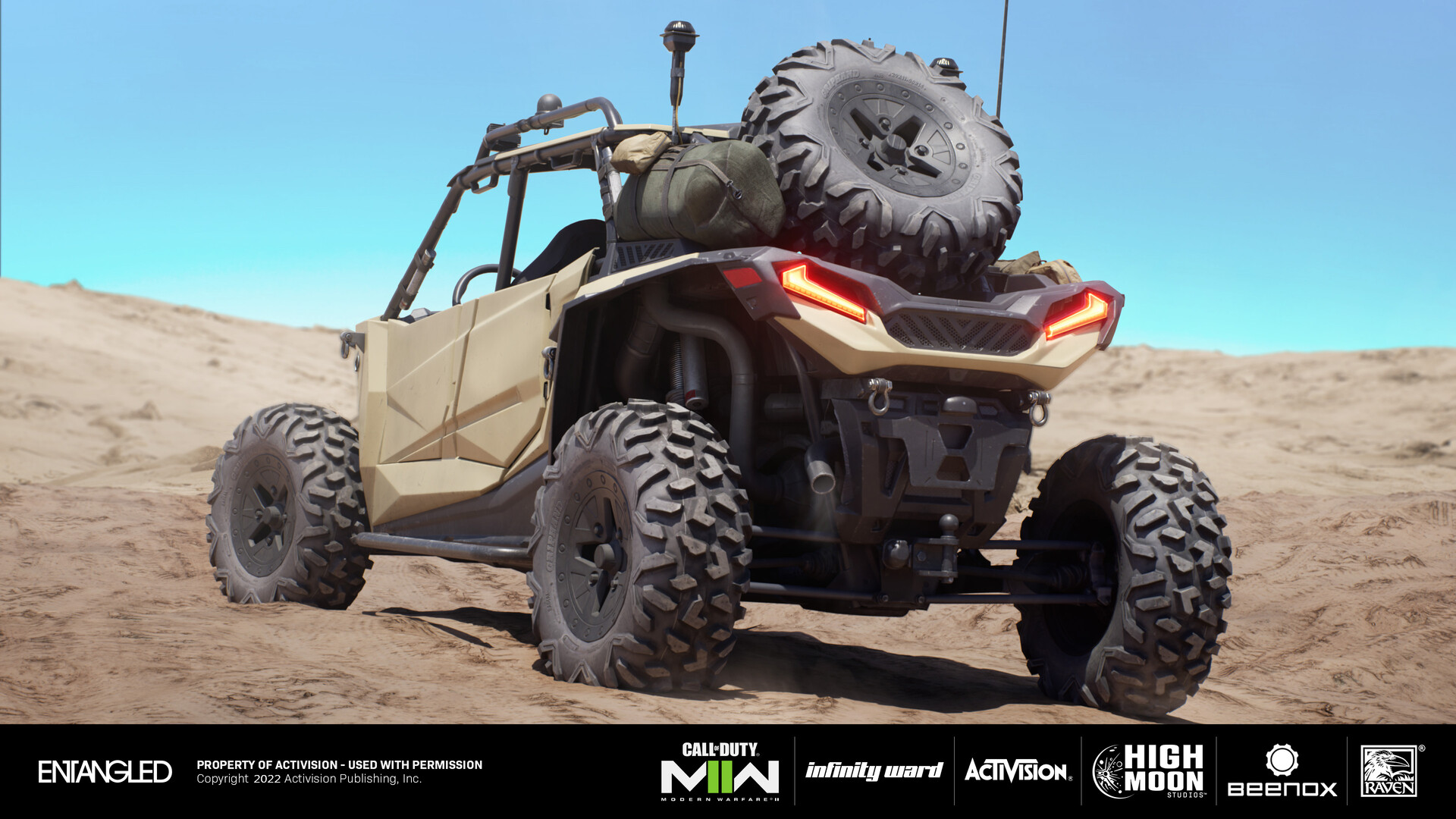 ENTANGLED Studio - In-game Vehicles for Call of Duty MW2