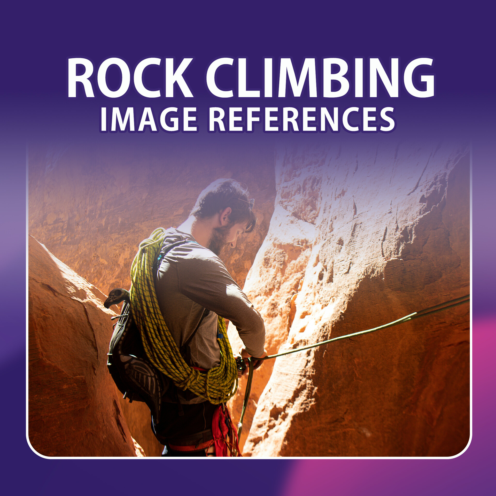 ArtStation - 400 Rock Climbing Image Reference Pack – Vol 1