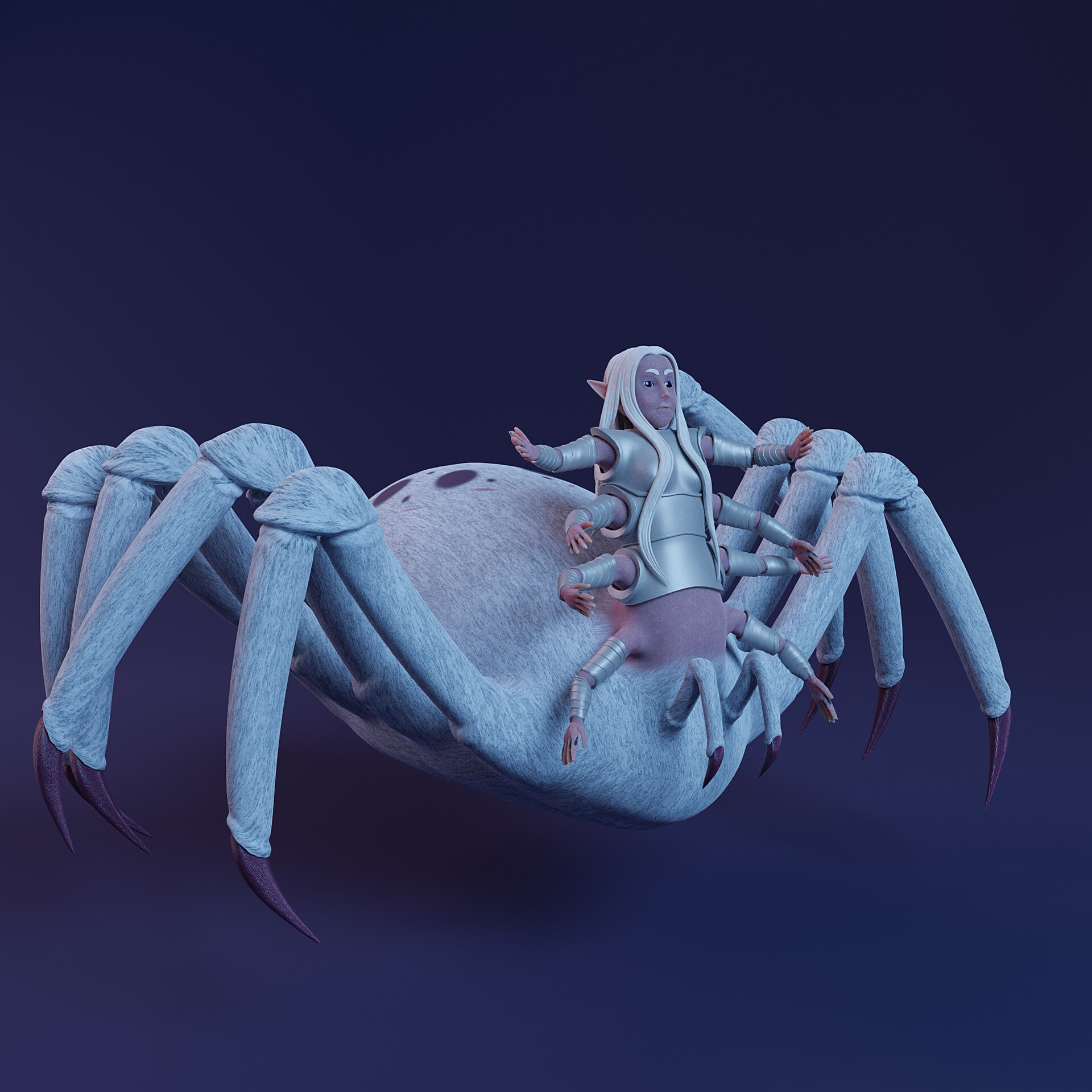 ArtStation - Lolth, Spider Queen