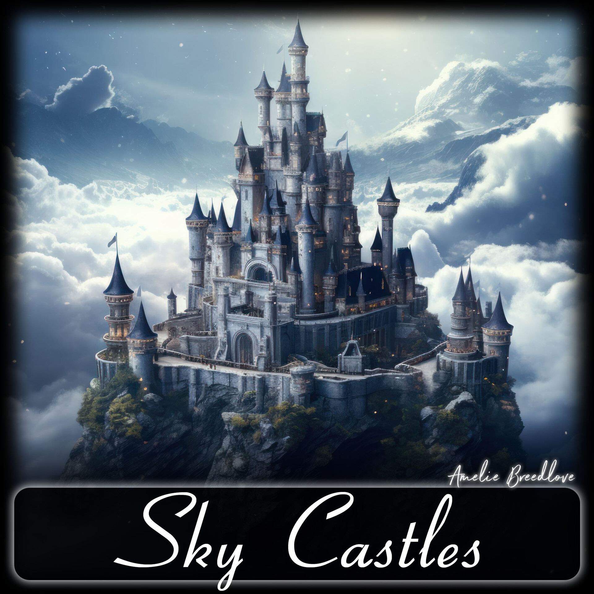 ArtStation - 340 Sky Castles Reference Pack | 4K | v.9
