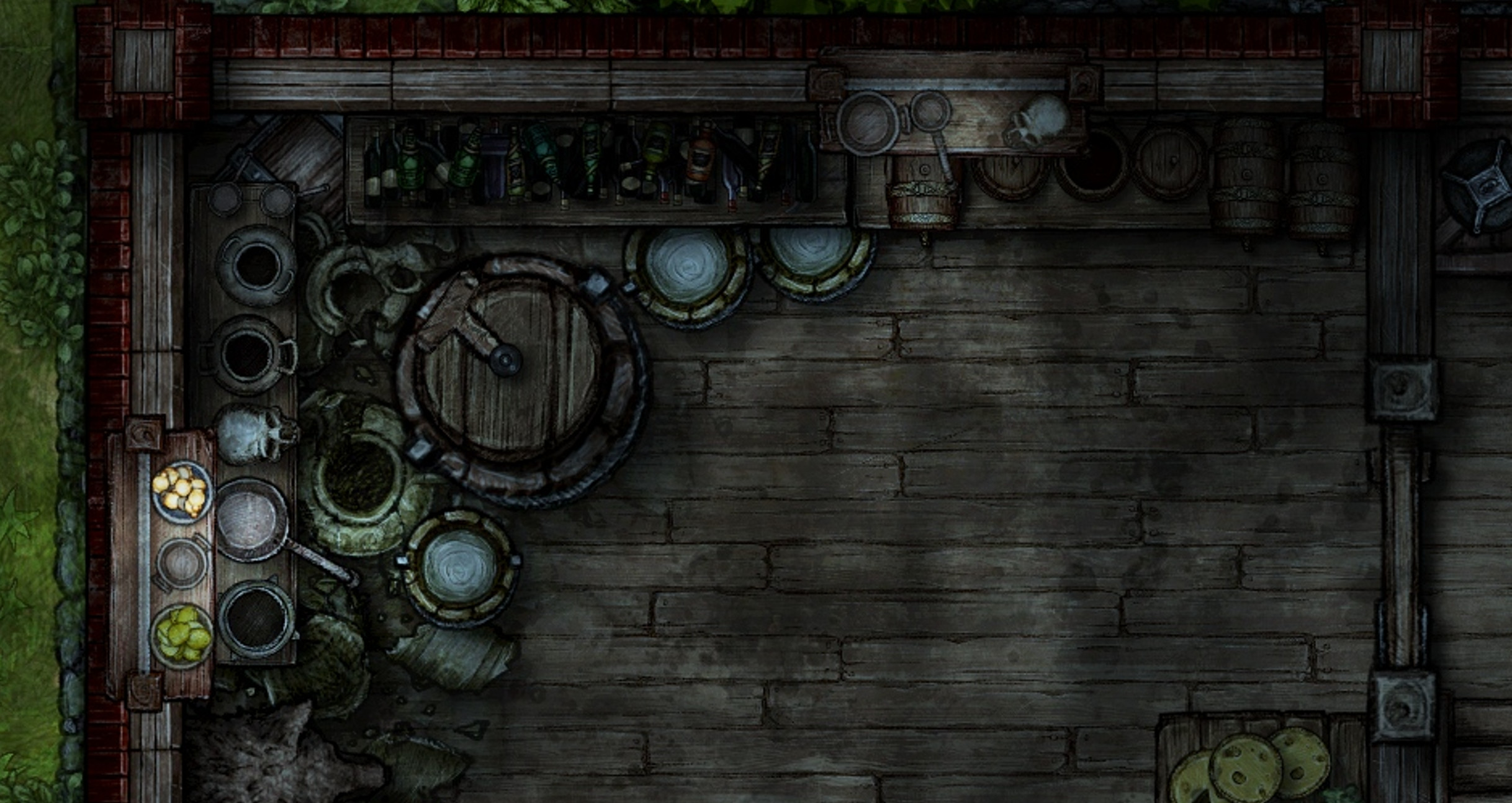 Detailed Dungeons - Butterskull Ranch Farmhouse [1st floor] [Night ...