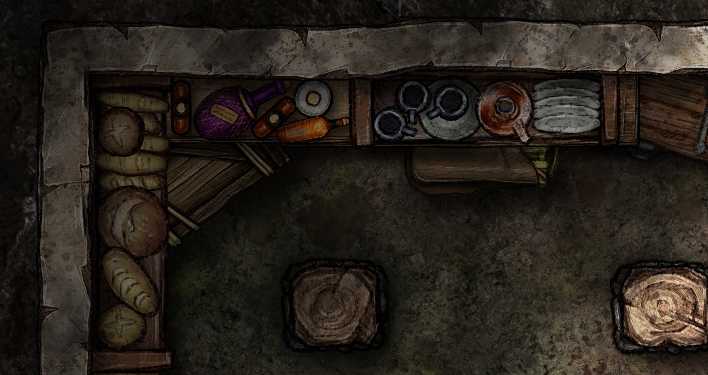 Detailed Dungeons - Butterskull Ranch Farmhouse [Basement] [Day ...