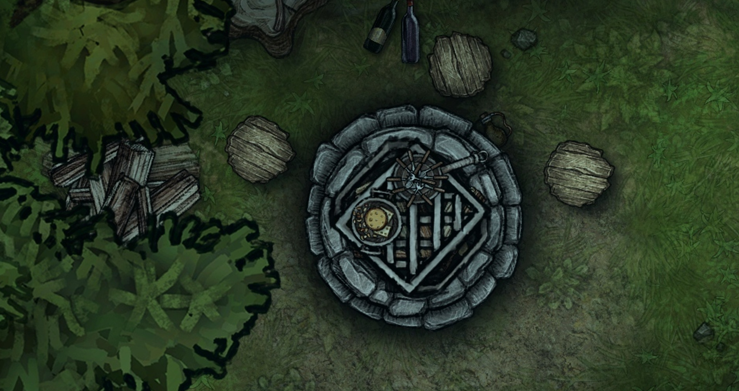 Detailed Dungeons - Butterskull Ranch Smithy [Night] [Dragon of the ...