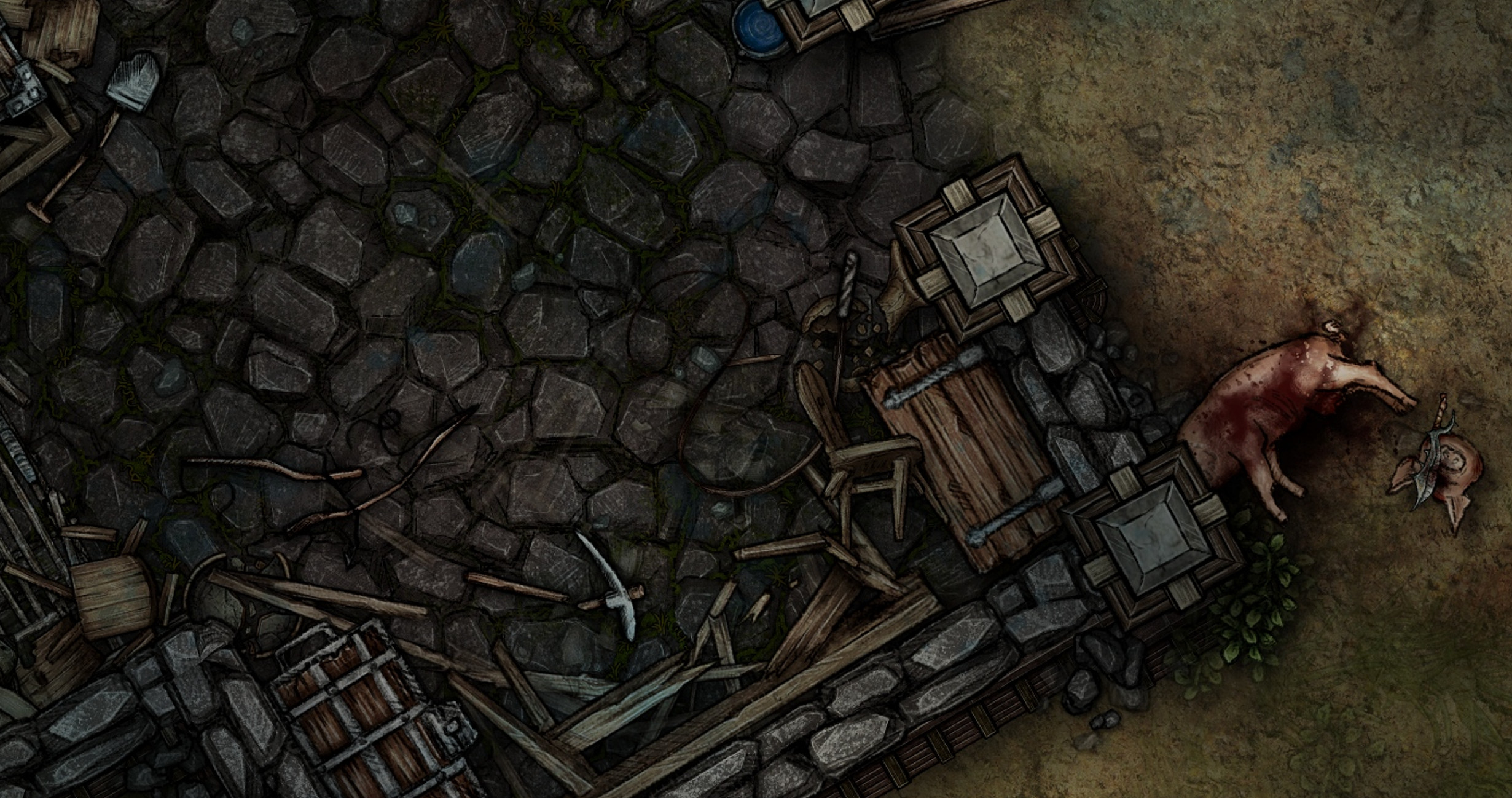 Detailed Dungeons - Butterskull Ranch Smithy [Day] [Dragon of the ...