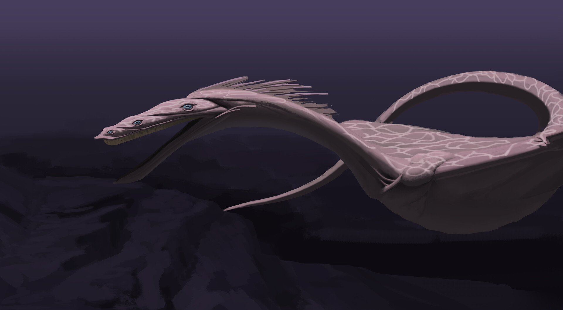 ArtStation - Ocean Dragon