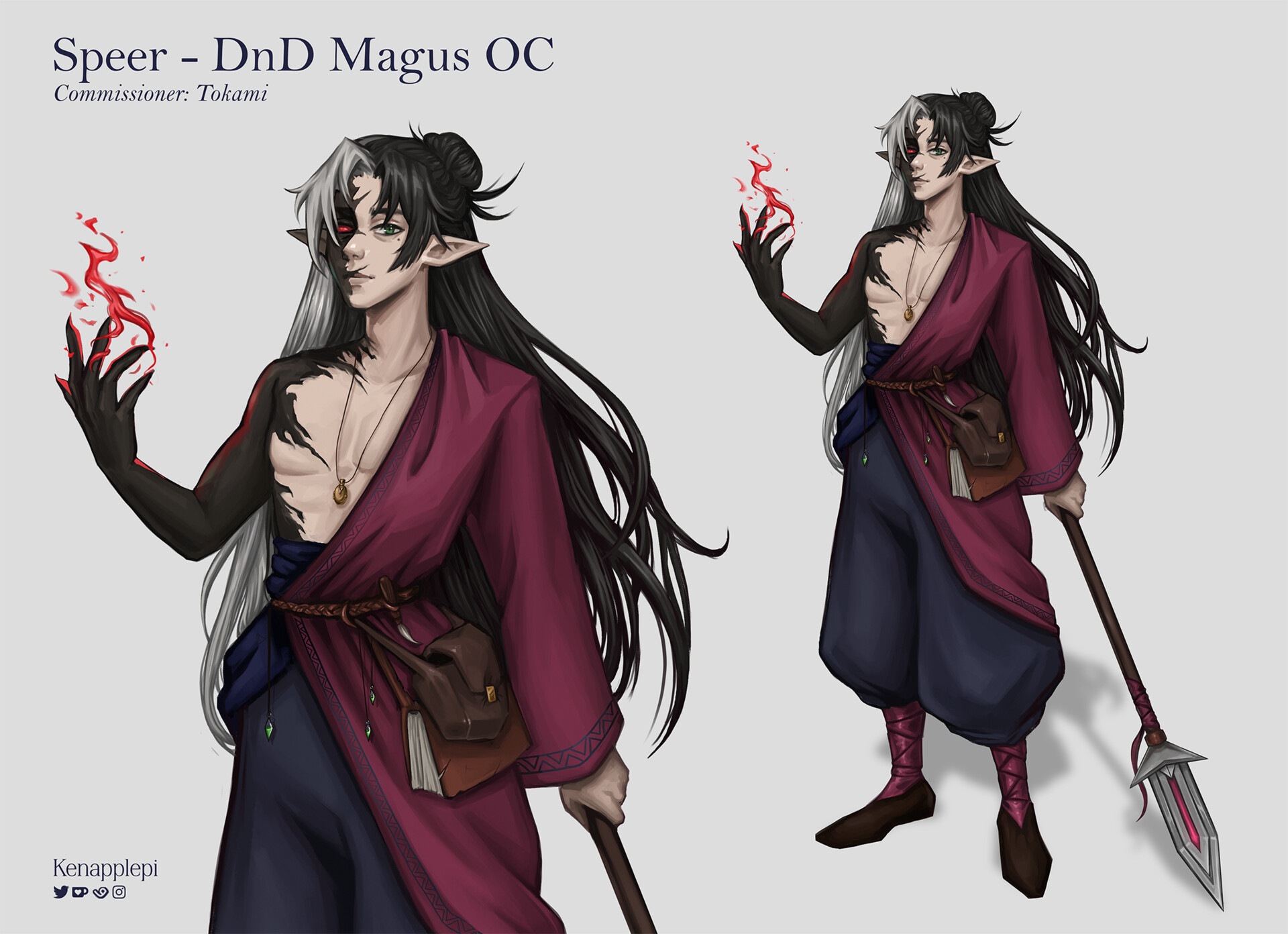 ArtStation - Speer - DnD character concept