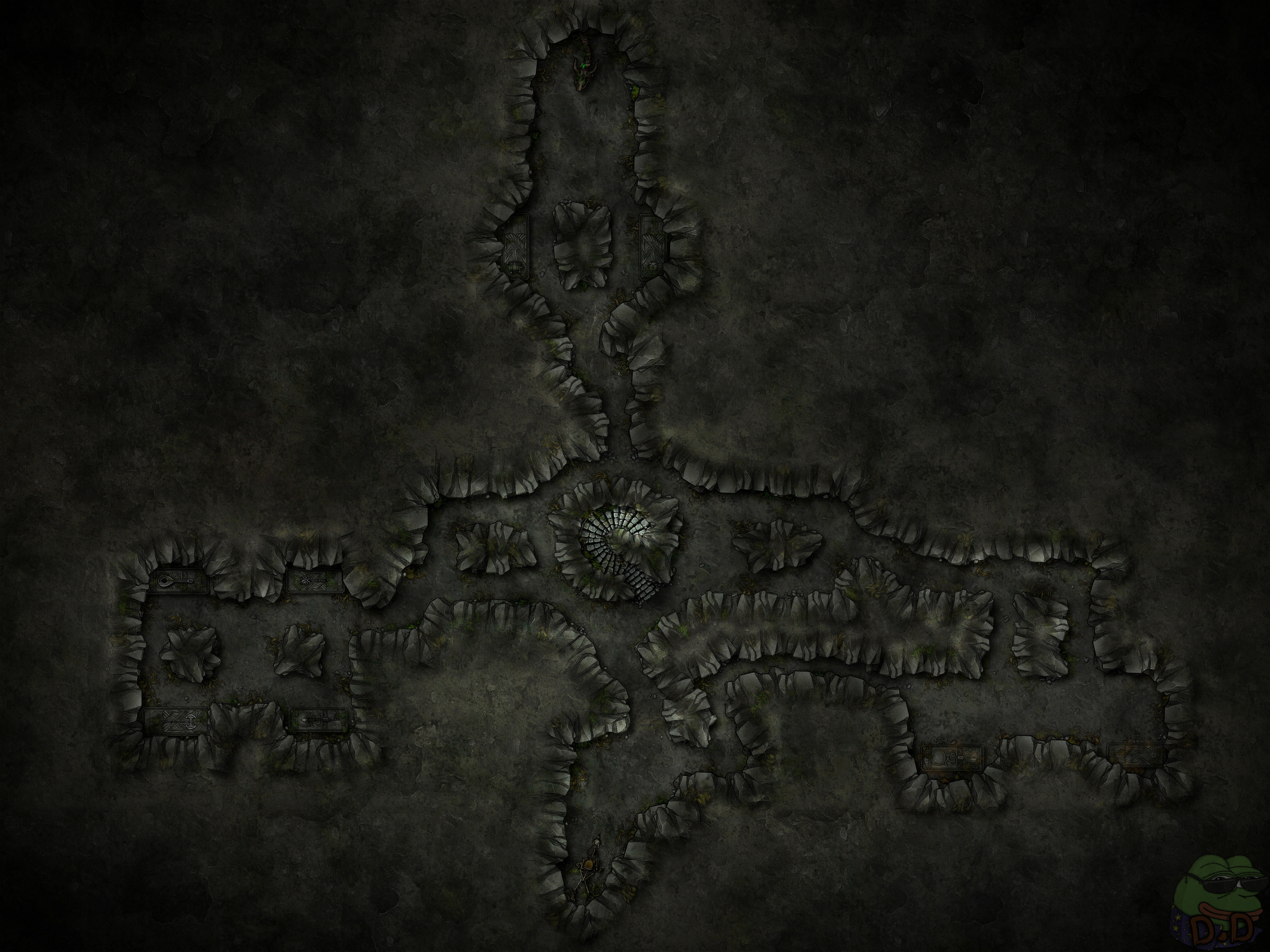 Detailed Dungeons - Dragon Barrow Crypt [Day] [Dragon of the Icespire Peak]
