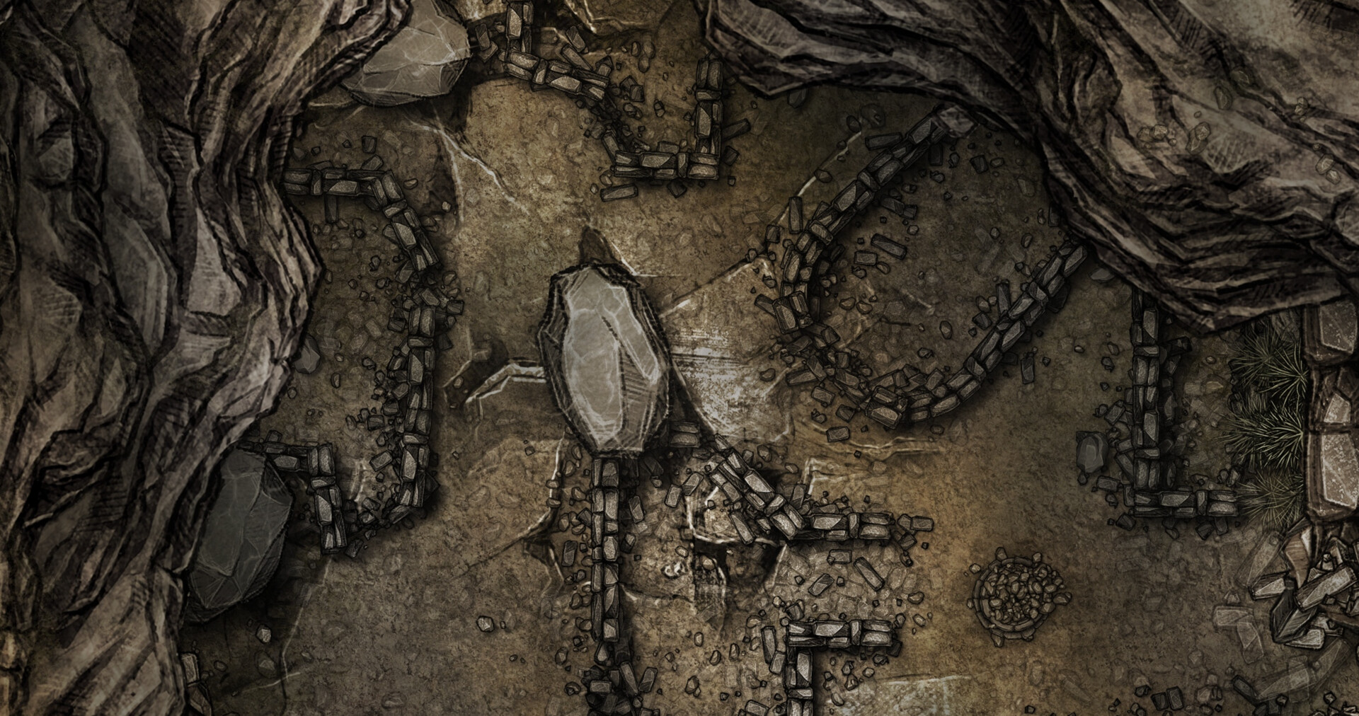 Detailed Dungeons - Dwarven Excavation [Day] [Dragon of the Icespire Peak]