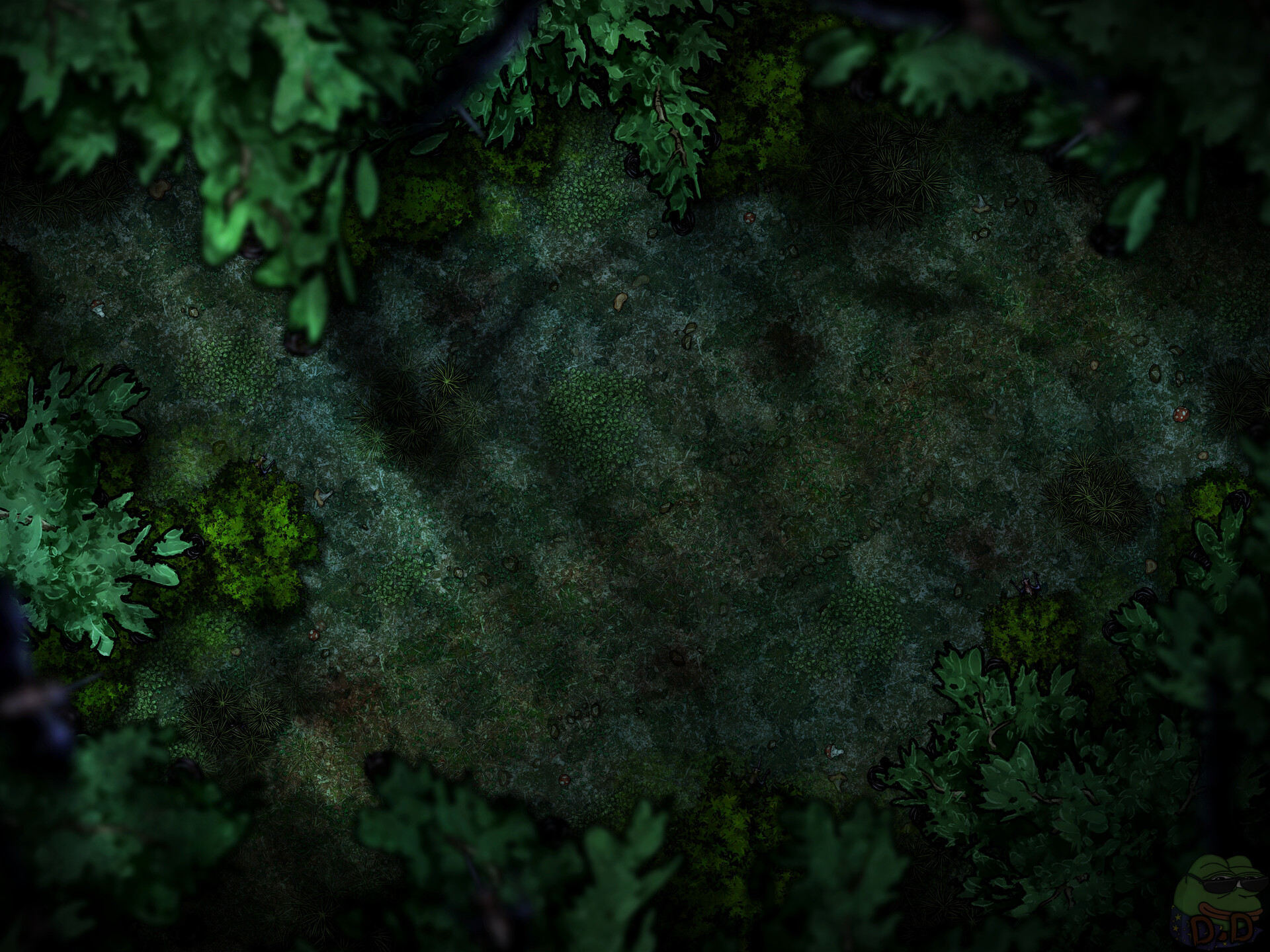 Detailed Dungeons - Forest Stirges [Night] [Encounter]