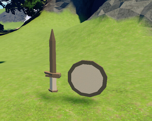 ArtStation - Sword and Shield