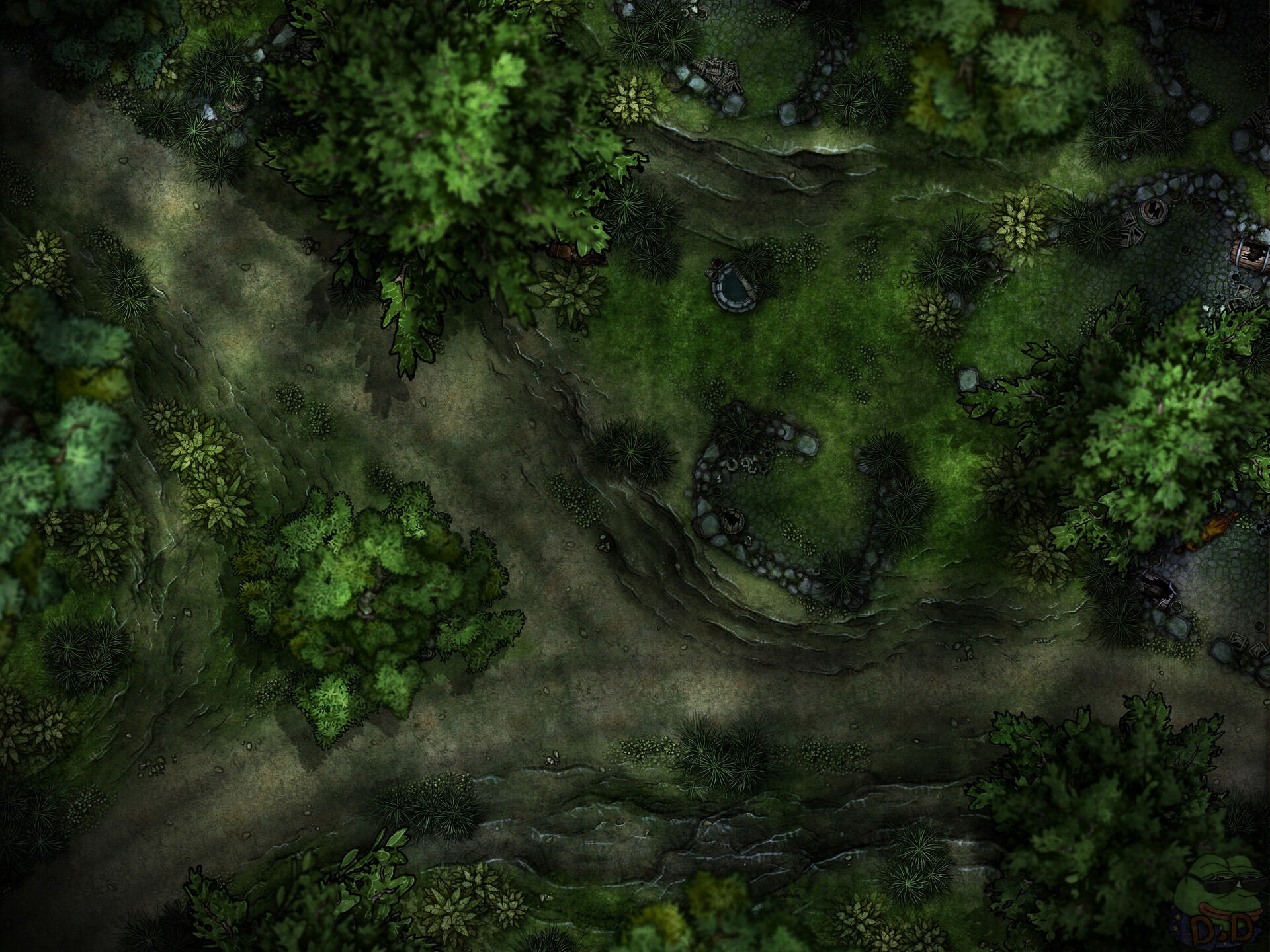 ArtStation - Horses In Conyberry [Night] [Dragon of the Icespire Peak]