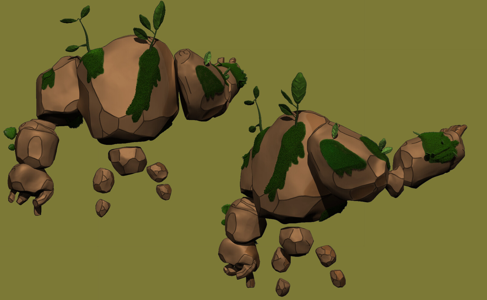 ArtStation - Rock Golem