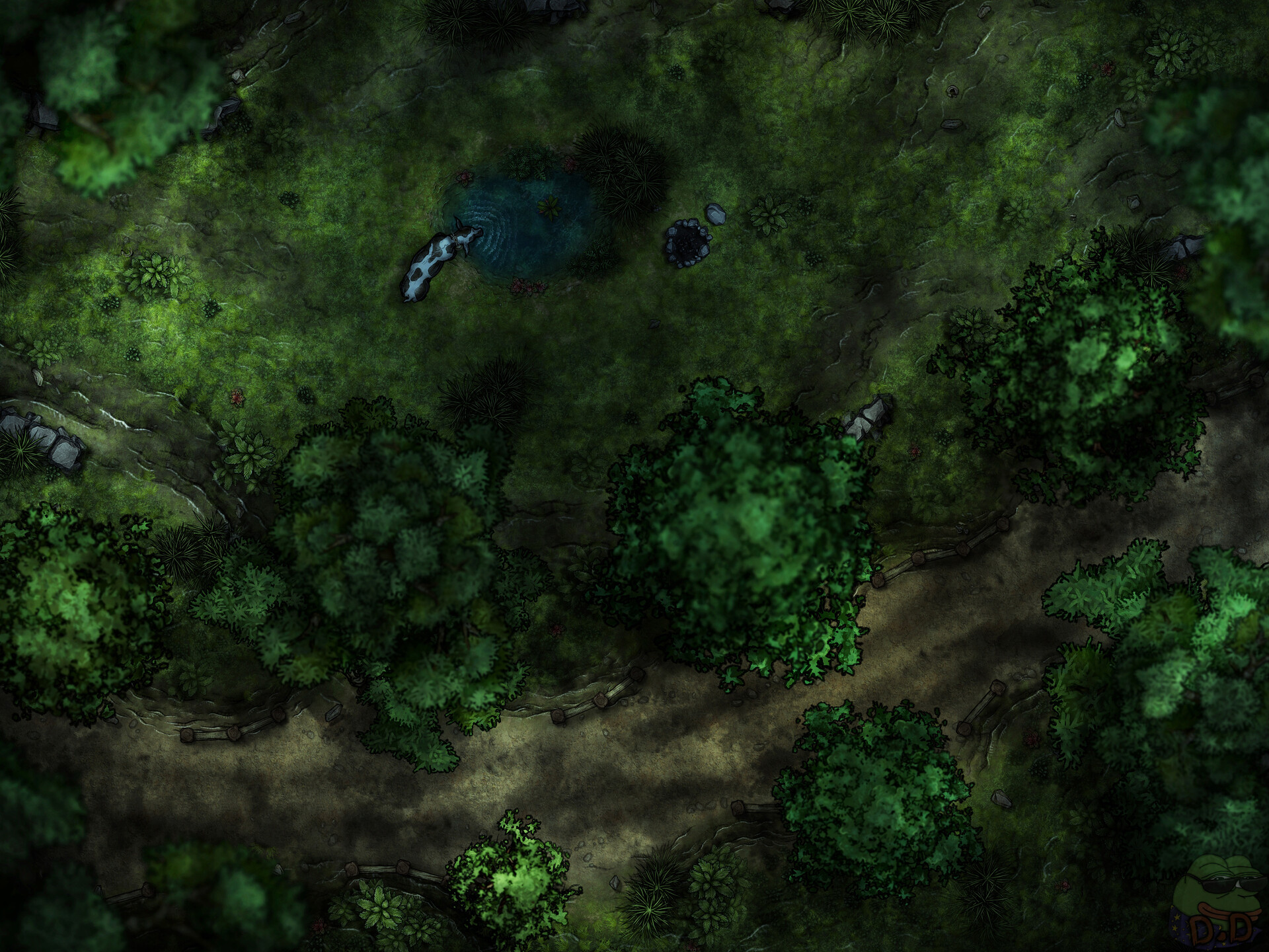 ArtStation - Petunia the Cow [Night] [Dragon of the Icespire Peak]