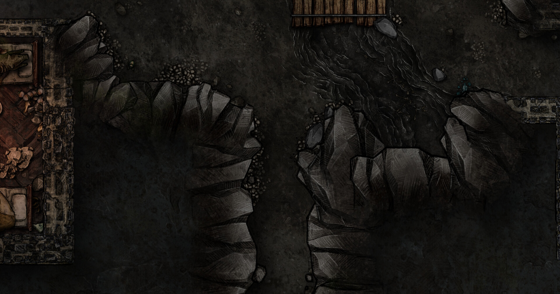 Detailed Dungeons - Redbrand Hideout [Night] [Lost Mine of Phandelver]