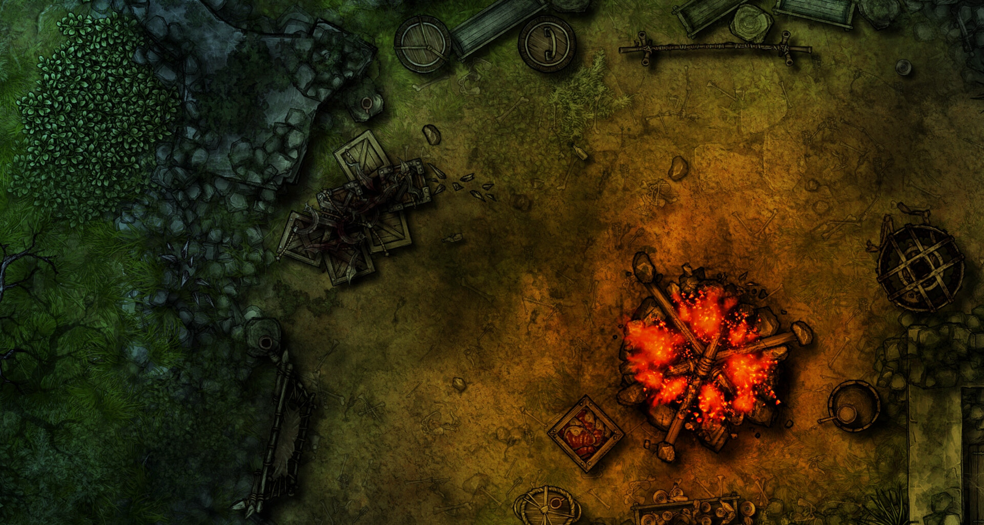 Detailed Dungeons - Shrine of Savras [Night] [Dragon of the Icespire Peak]