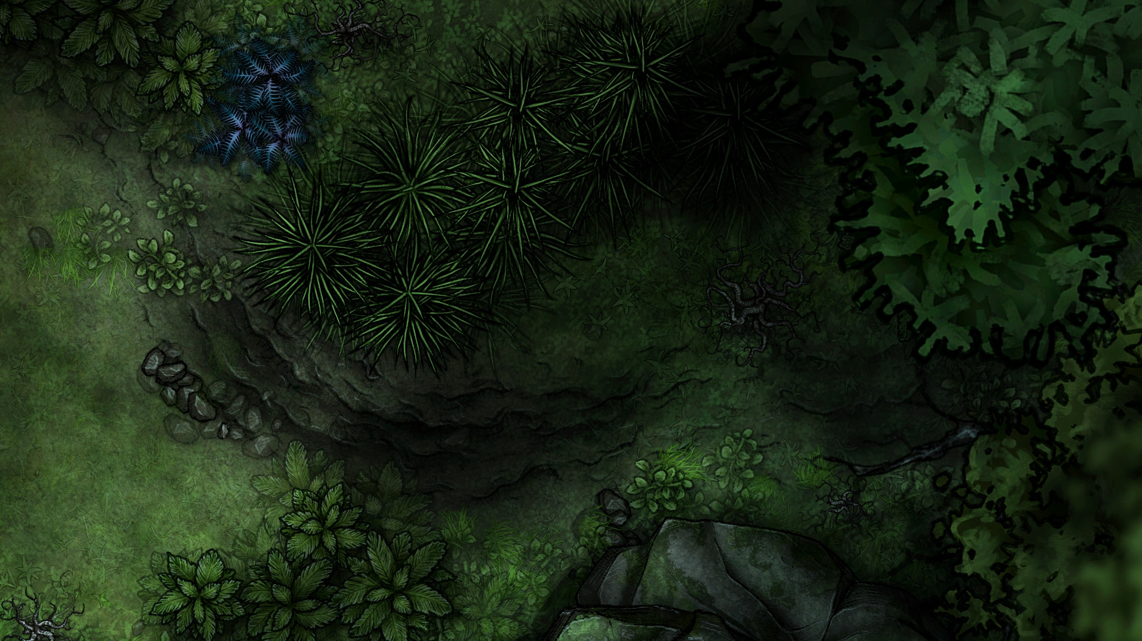 Detailed Dungeons - Triboar Trail [Night] [Sword Coast]