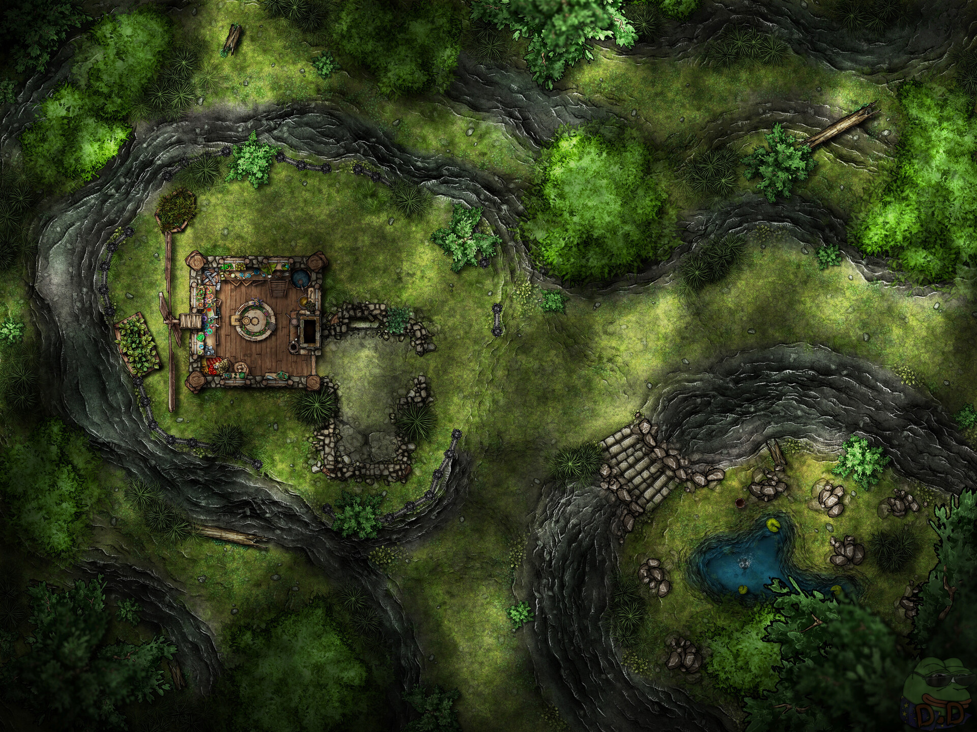 ArtStation - Umbrage Hill [Day] [Dragon of the Icespire Peak]