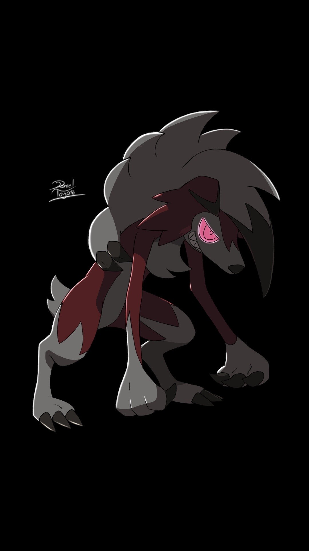ArtStation - Lycanroc - Pokemon