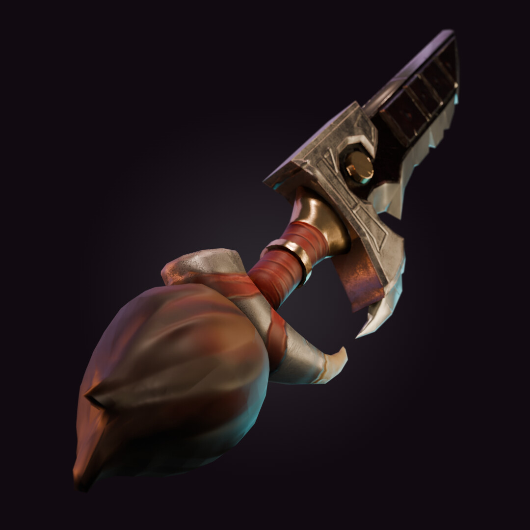 ArtStation - 3D Model Sword Practice #5