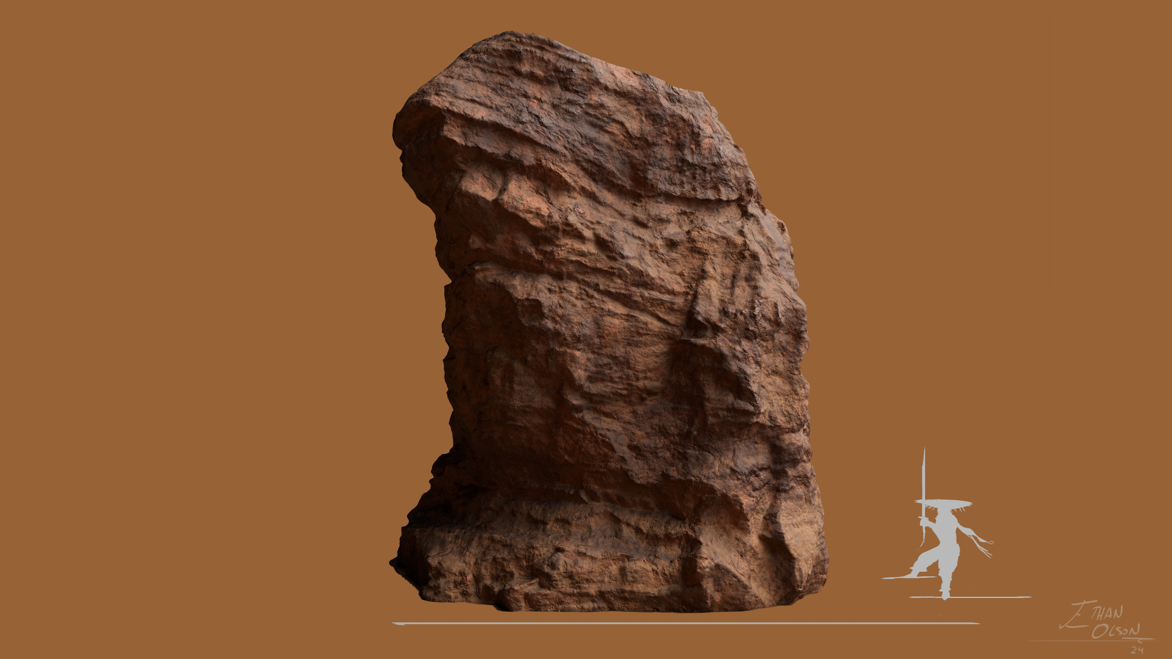 Ethan Olson - Desert Cliff