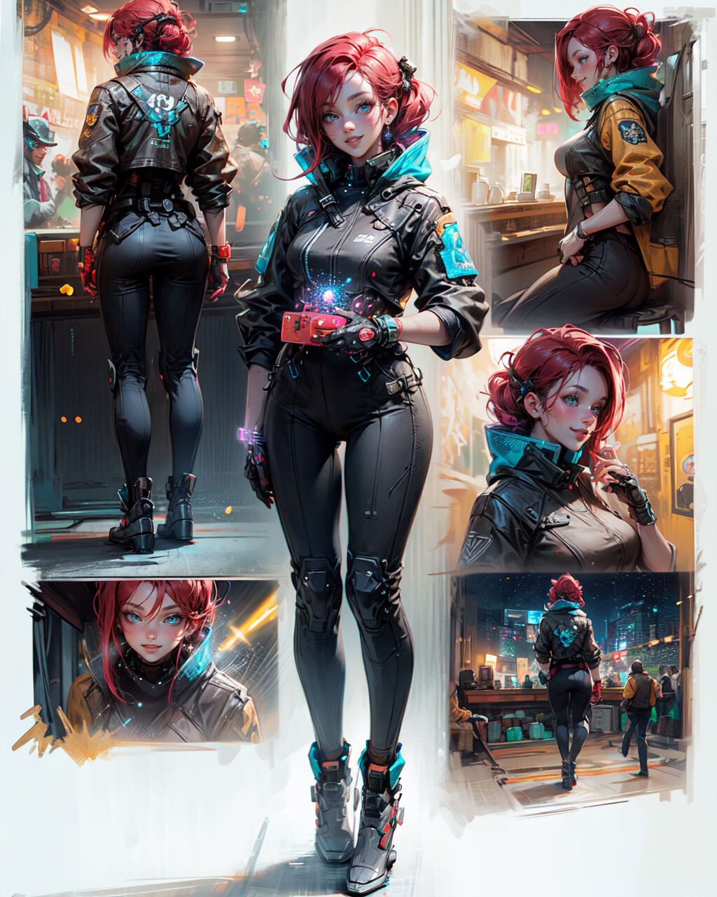 4K Anime Reference Art for Artists and Enthusiasts - 386 Futuristic ...