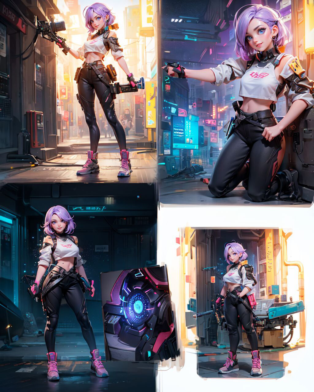 4K Anime Reference Art for Artists and Enthusiasts - 386 Futuristic ...