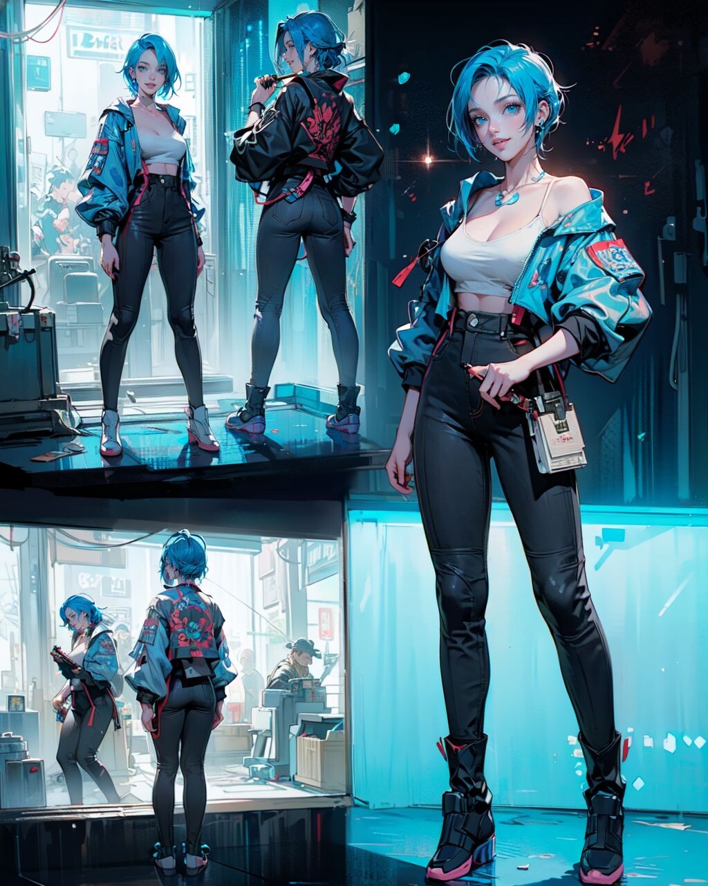 4K Anime Reference Art for Artists and Enthusiasts - 386 Futuristic ...