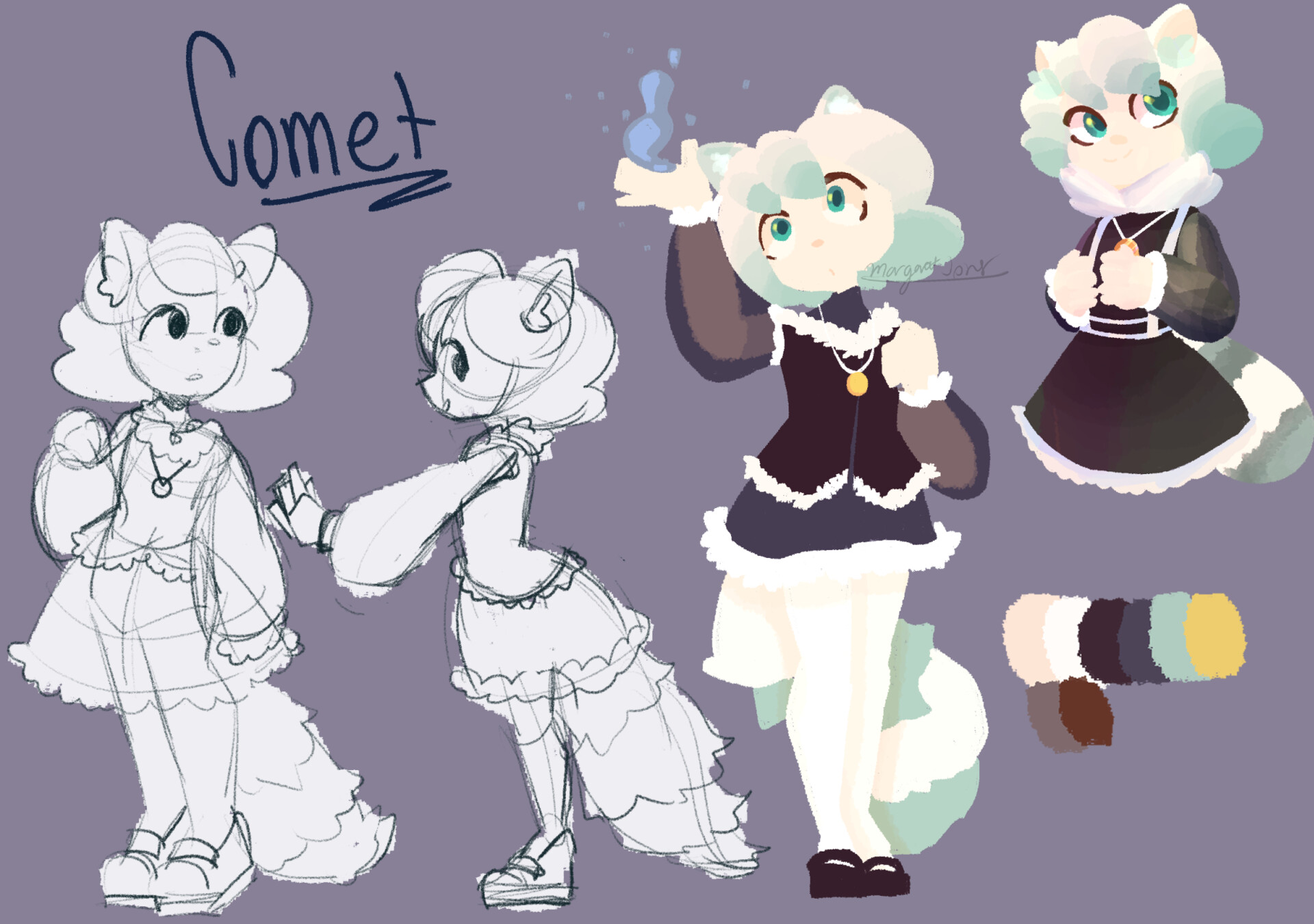 ArtStation - Character Design Comet