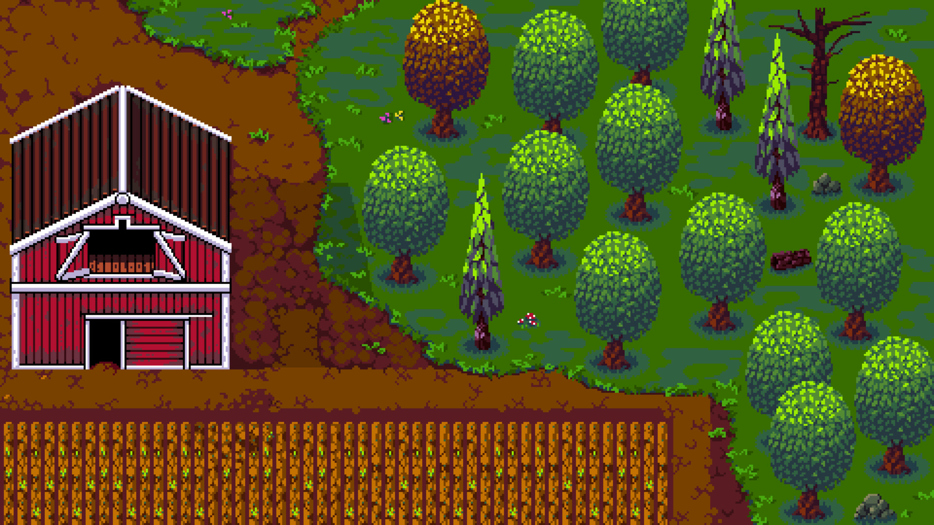 ArtStation - Top Down Farm.