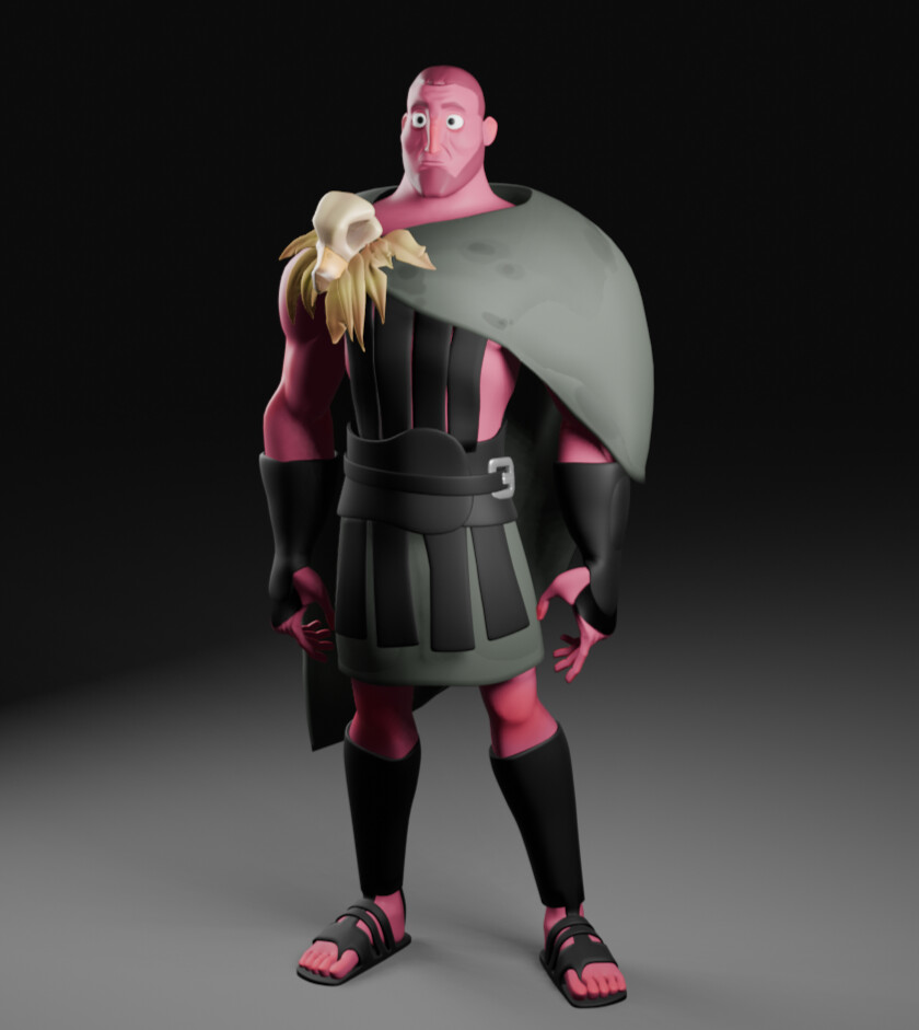 ArtStation - Character 3D model "Prometeus"