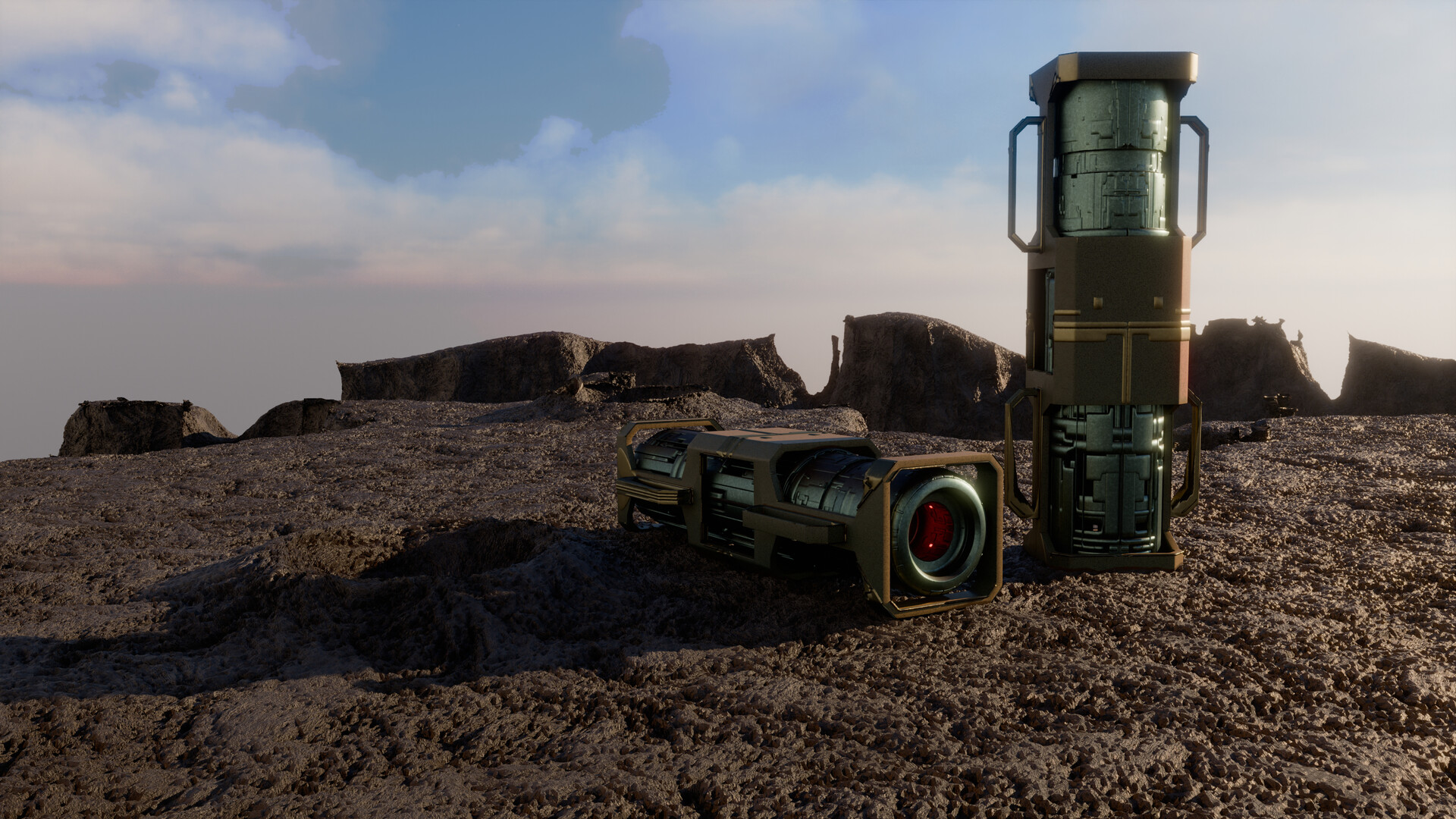 ArtStation - Sci Fi Canister