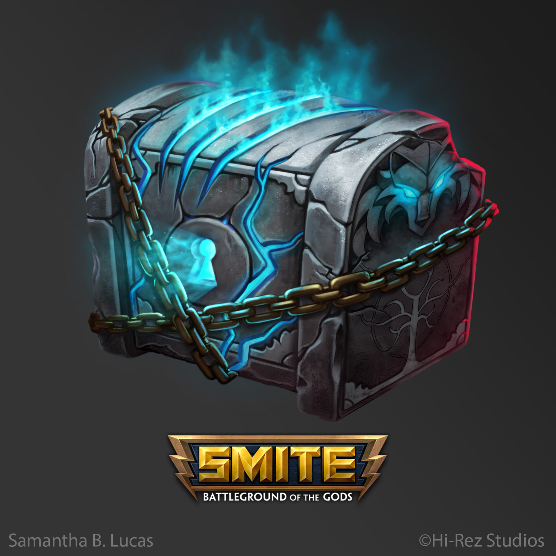ArtStation - SMITE-Undead Horror Chest