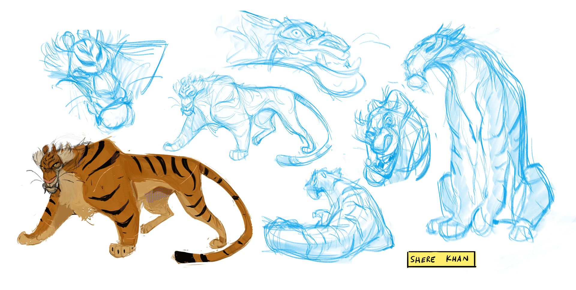 ArtStation - TJB_SHERE KAHN