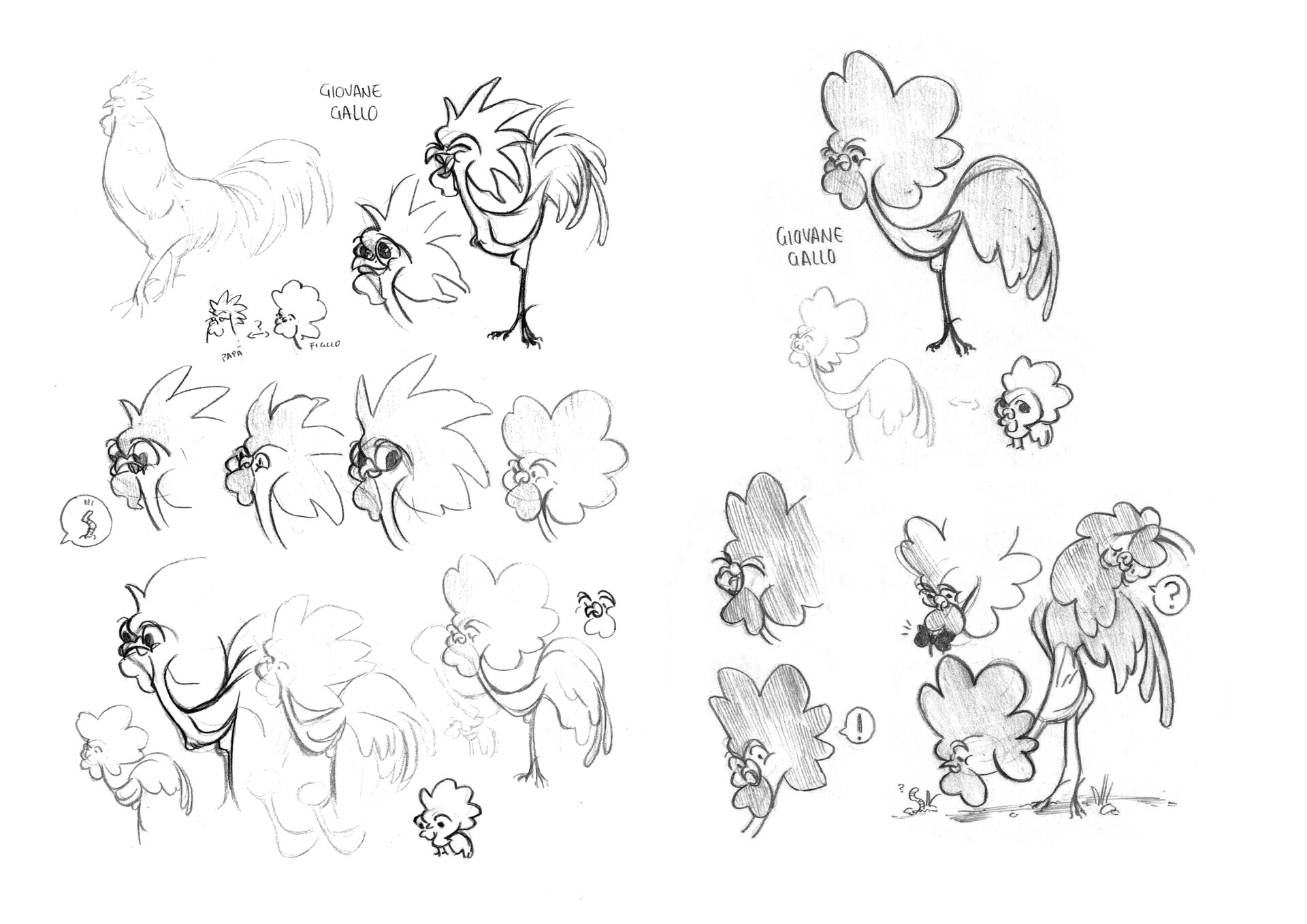 ArtStation - Cartoon characters concept art (school project)