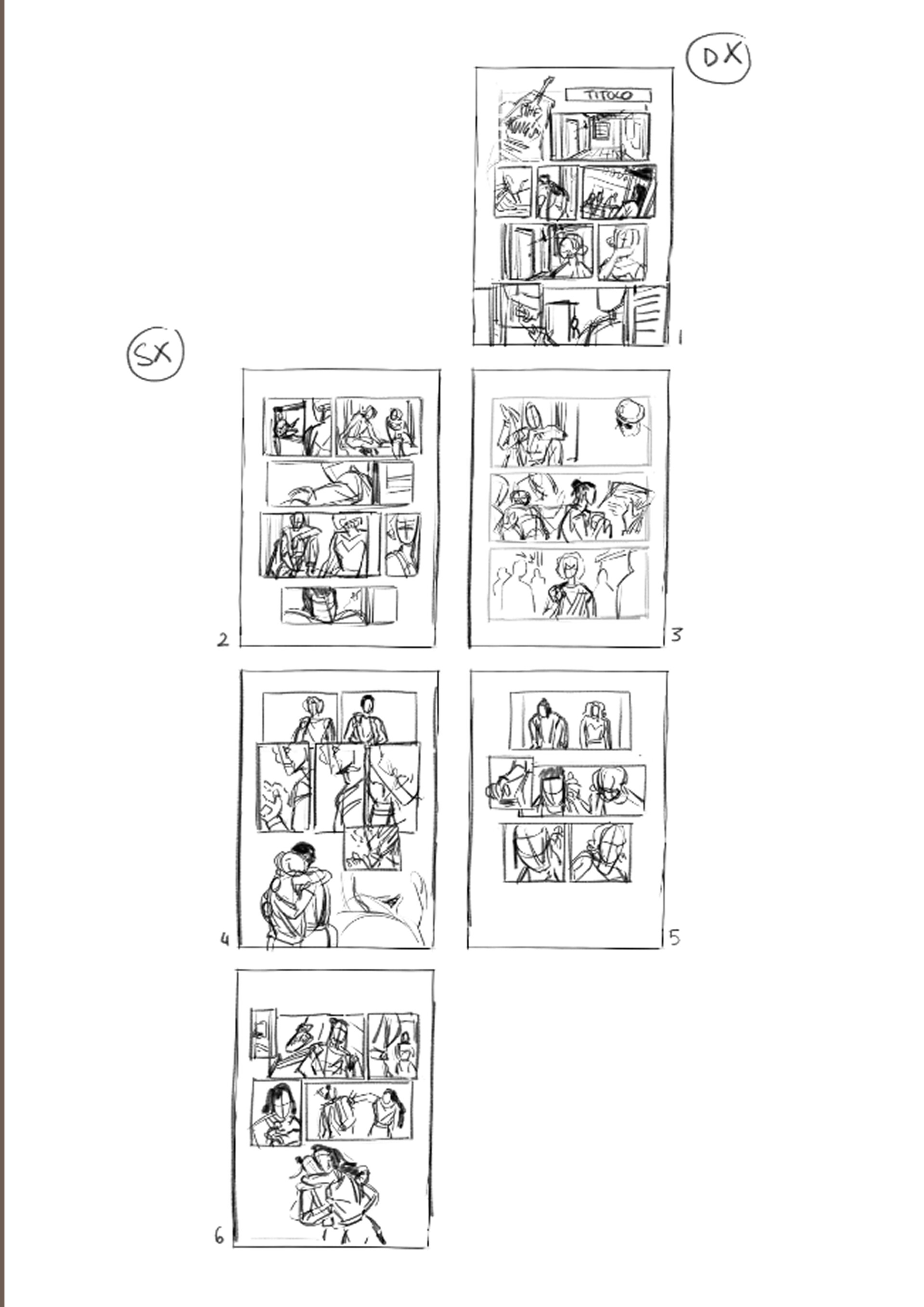 ArtStation - FNV comic storyboard