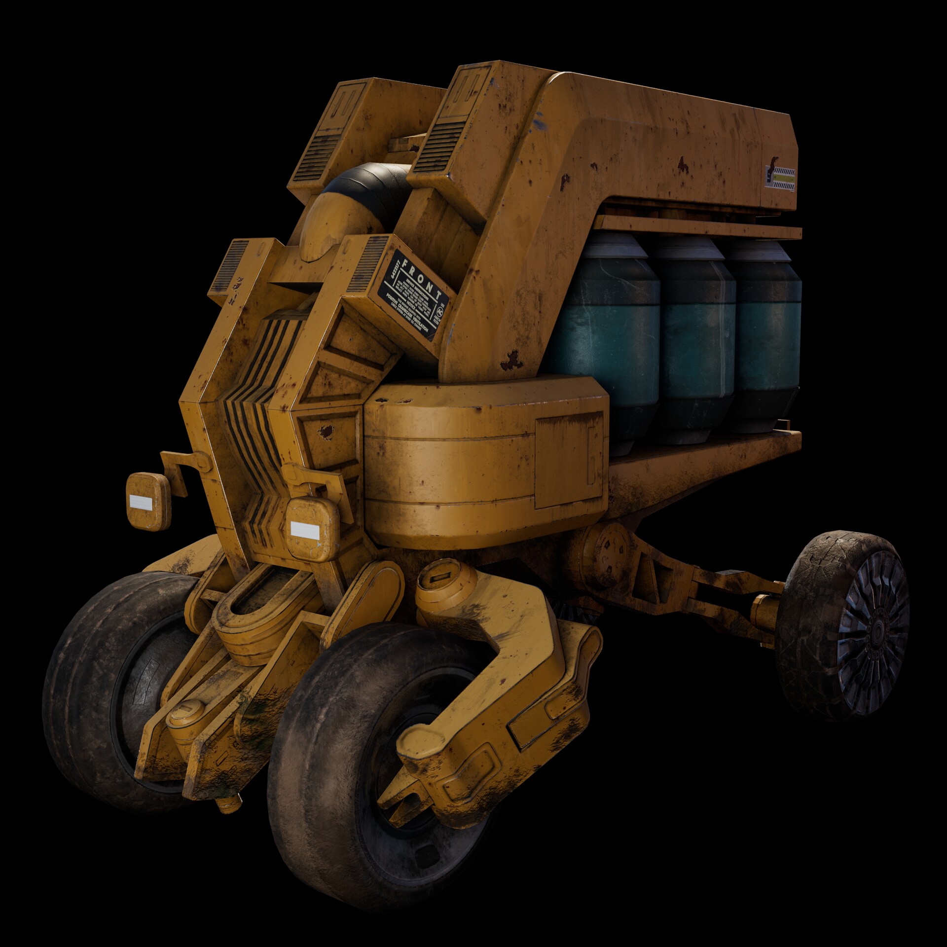 ArtStation - Vehicle Sci-Fi v02