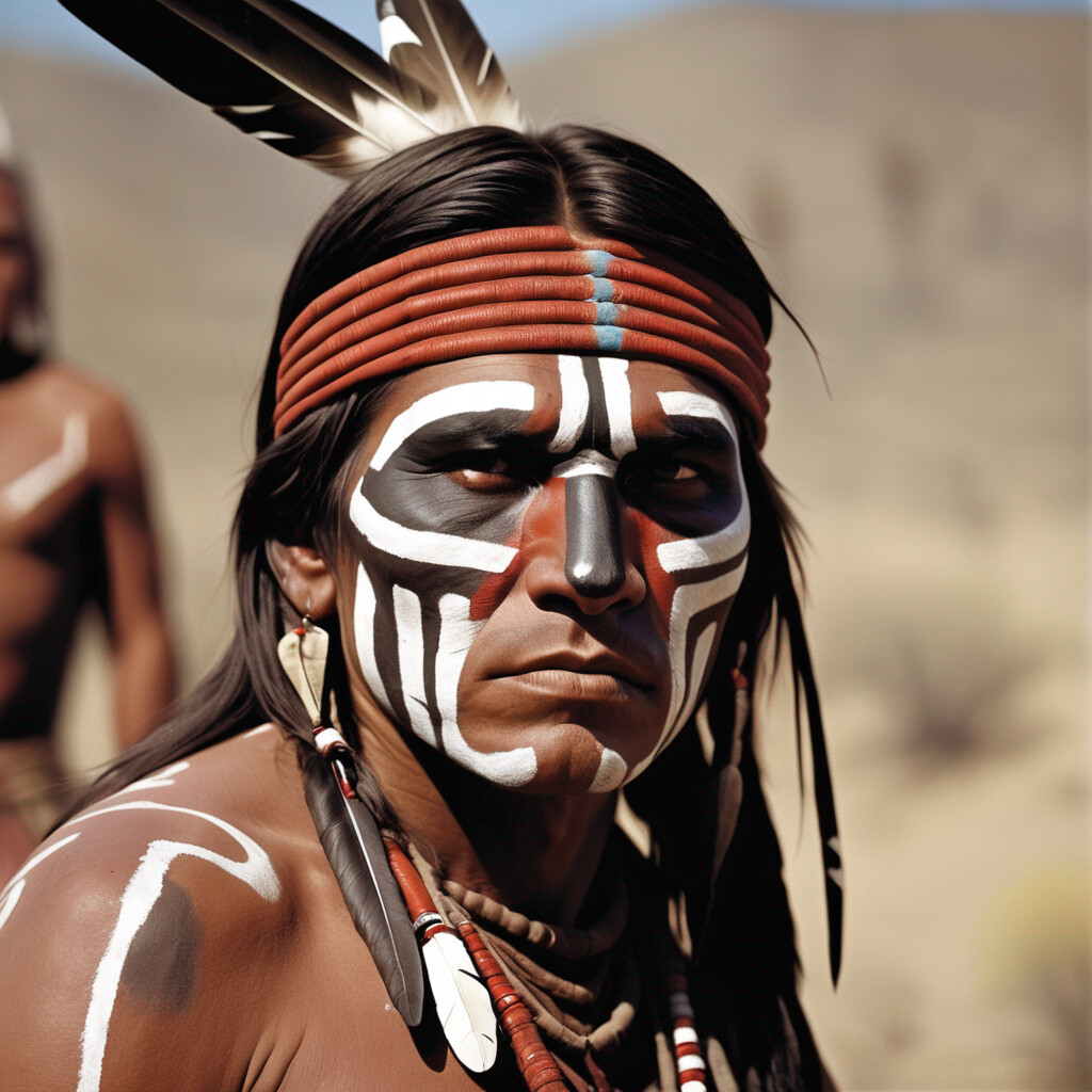 ArtStation - Apache War Paint