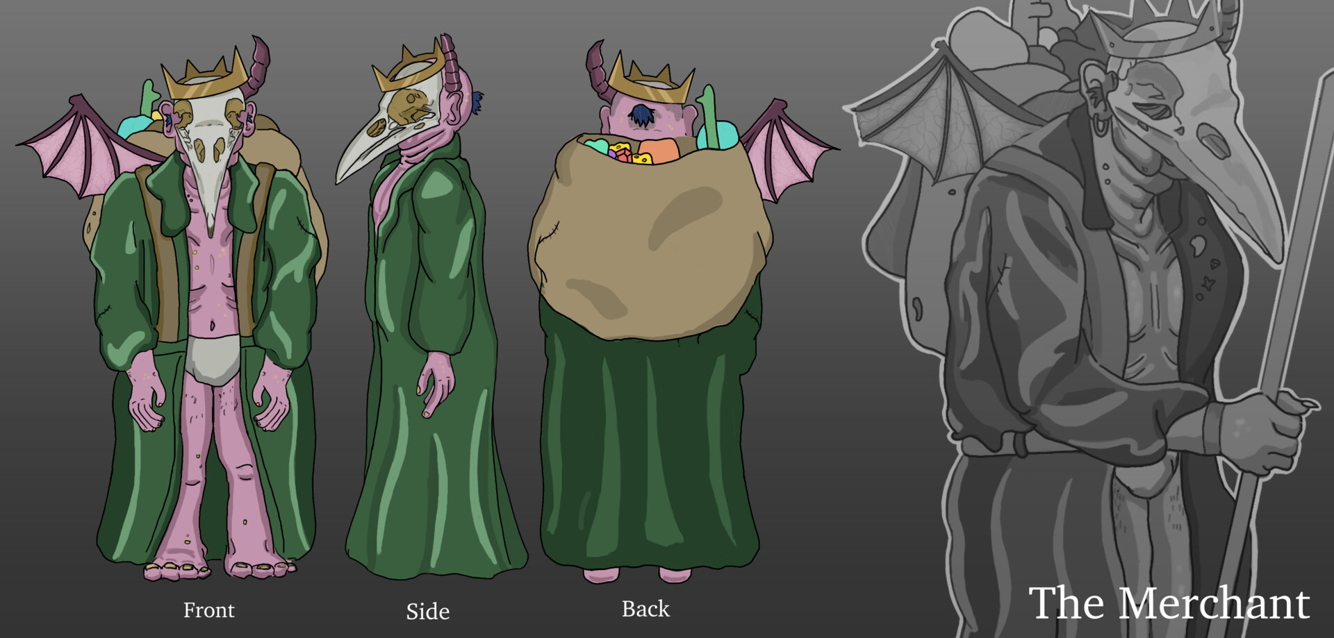 ArtStation - Underworld: Merchant NPC