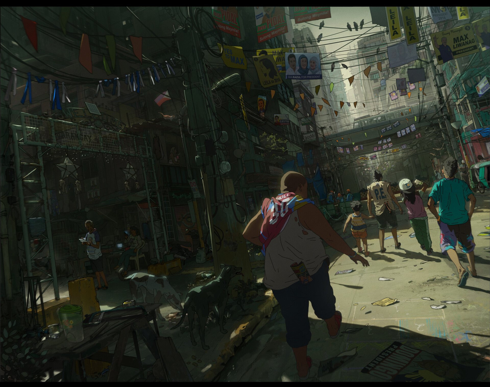 Raymond Tan Tan - THE RUNTS - Daily operation