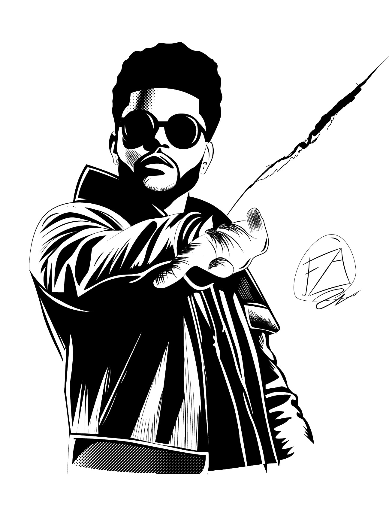 ArtStation - Theweeknd - Ia concept (enhanced)