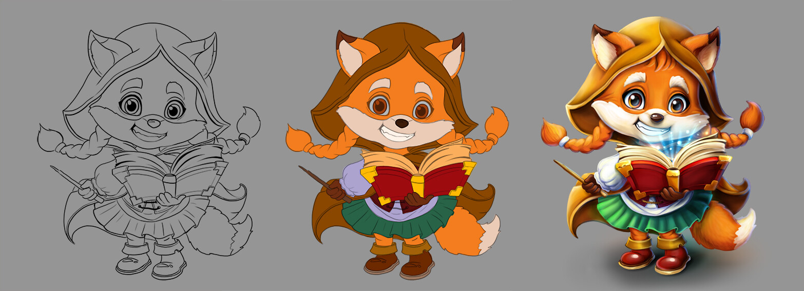 ArtStation - Fox Wizard