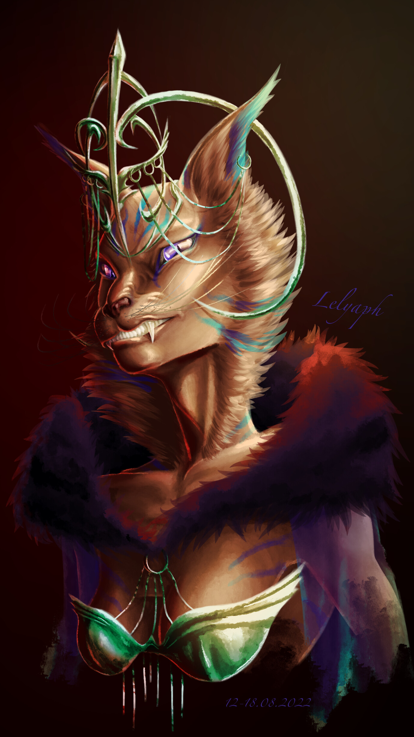 ArtStation - Empress Rawr from Meowland