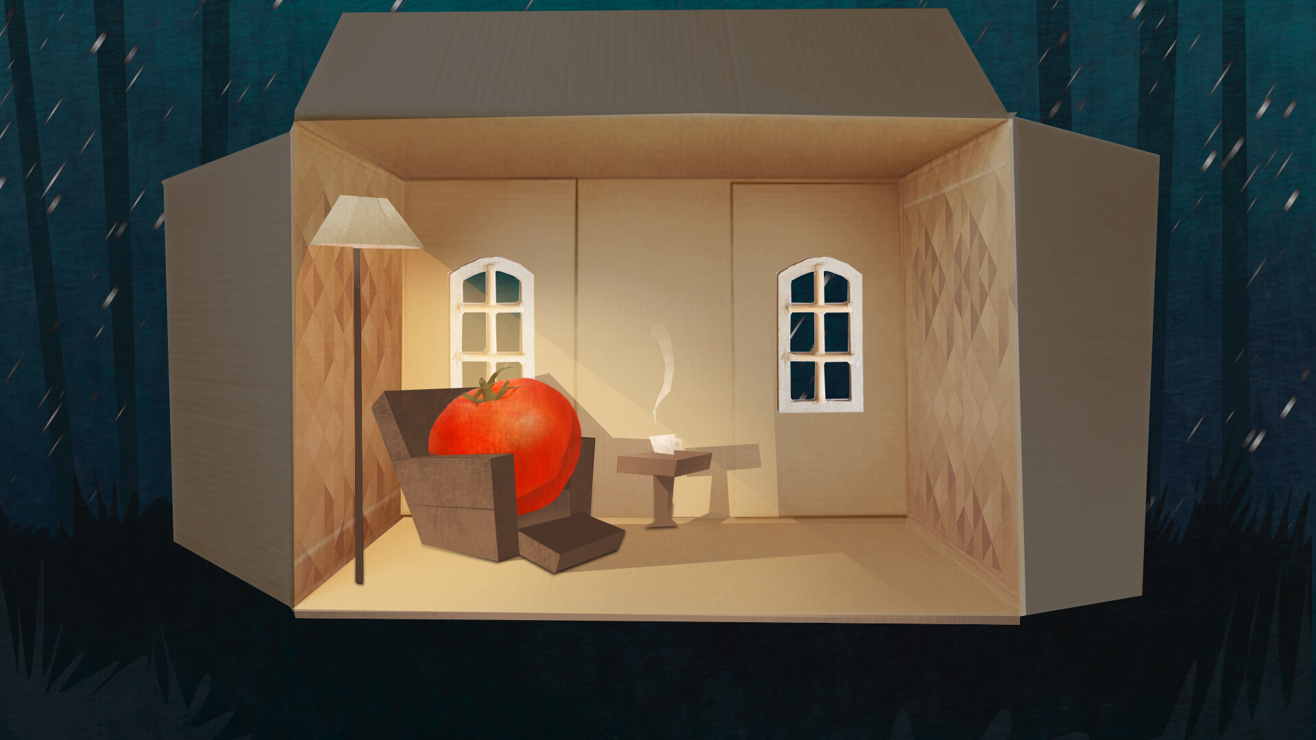 Sofy Lupercio - Tomato's house - Concept Art