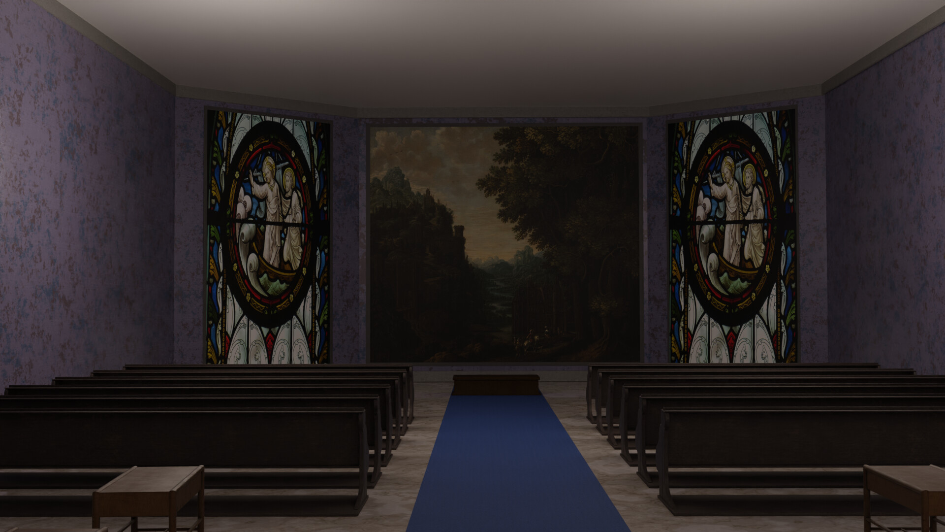 Binary Drawing - Castle