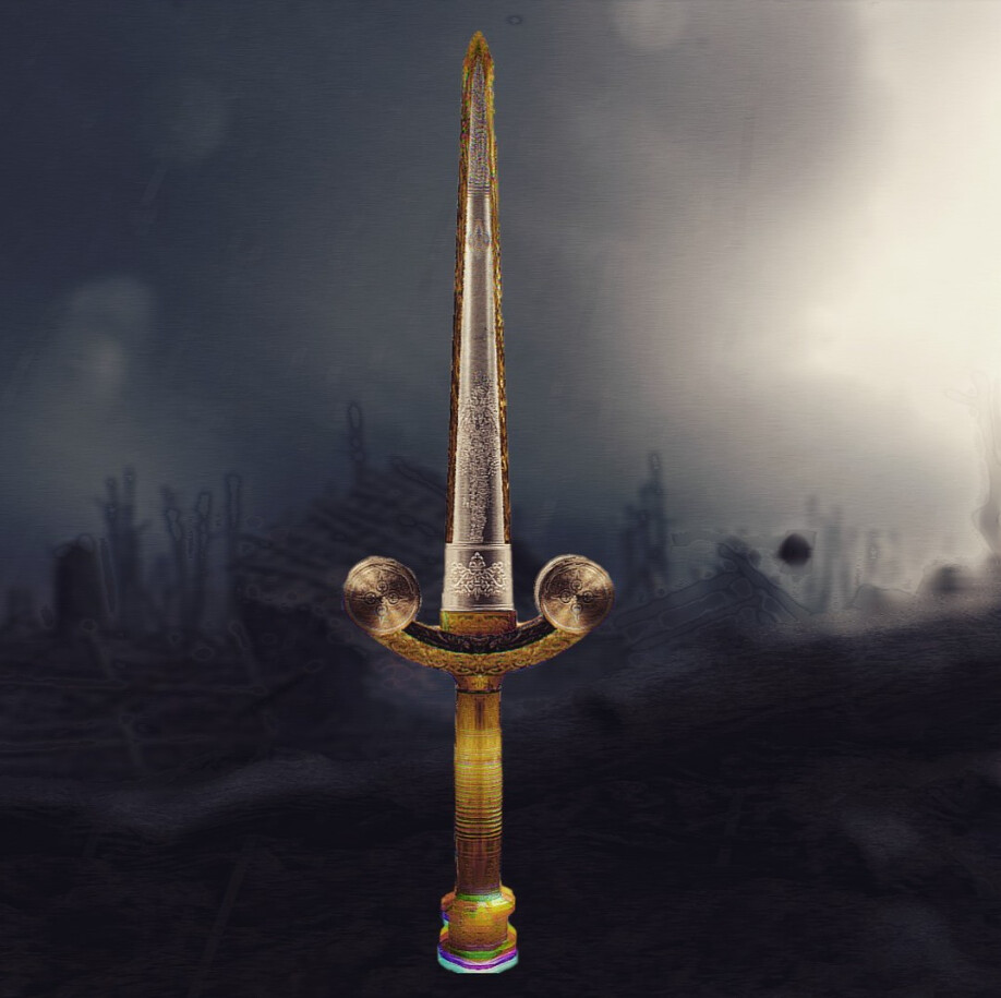 ArtStation - Gold Sword