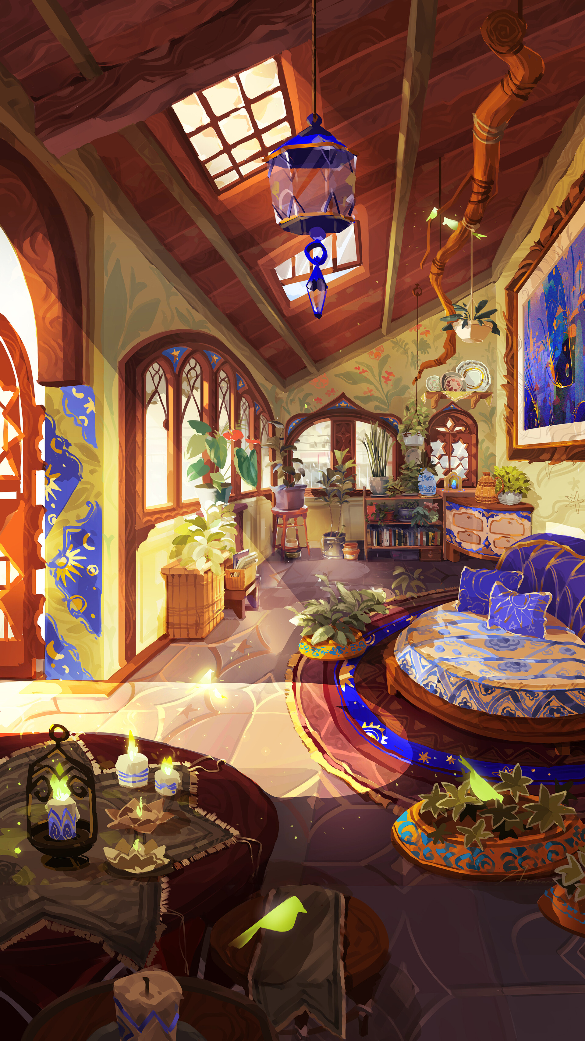 ArtStation - PERSONAL MOODS STUDY