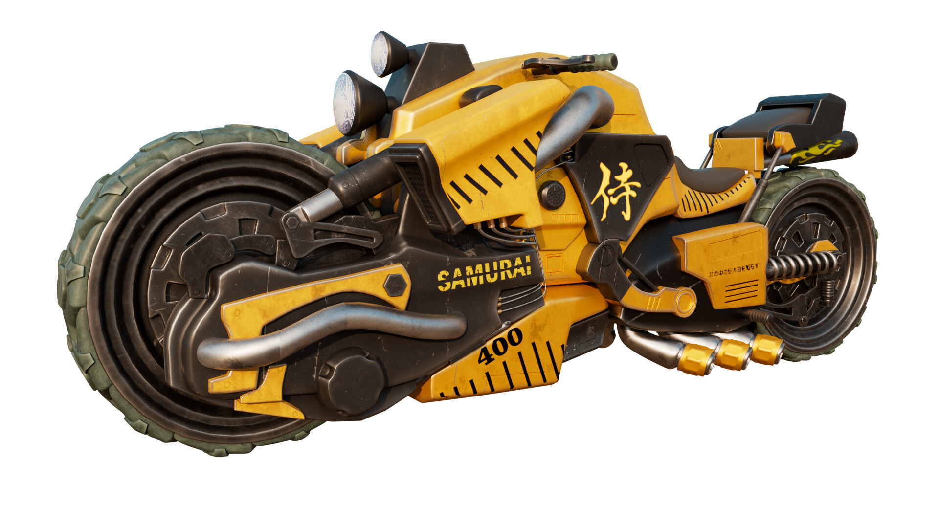 ArtStation - Sci-Fi Retro Bike