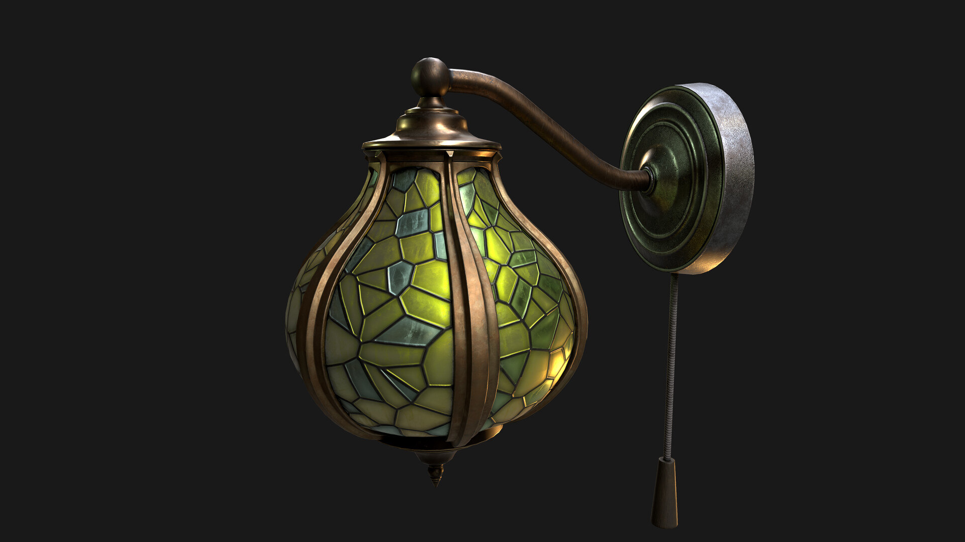ArtStation - Wall lamp