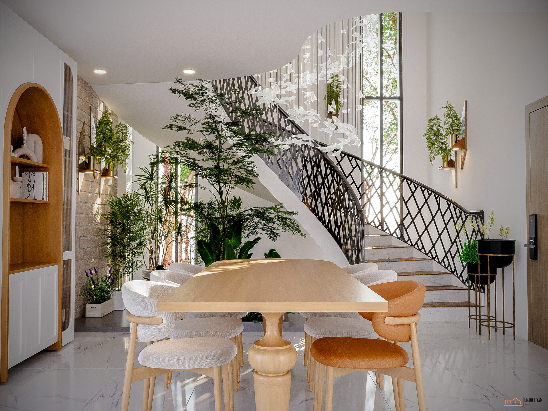 ArtStation - Stair visualization