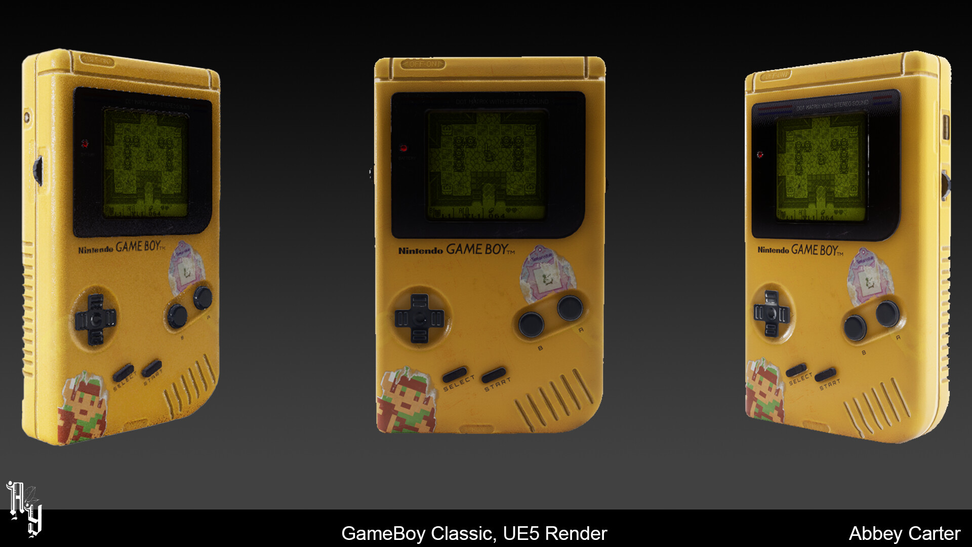 Abbey Carter - Gameboy Classic, Yellow Variant